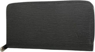 Louis Vuitton unisex, Pre-owned, Noir, Taille: ONE Size Portefeuille en tissu Pre-owned