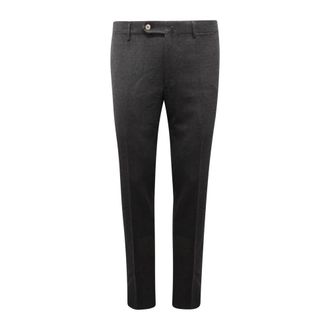 Santaniello Wollmischungshose- Made in Italy - - Trousers - Herren - Grau - M
