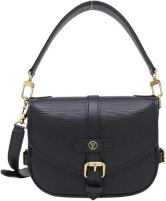 Louis Vuitton Sac bandouli&egrave;re vintage doccasion - Femme - Pre-owned - Noir - Taille: ONE Size