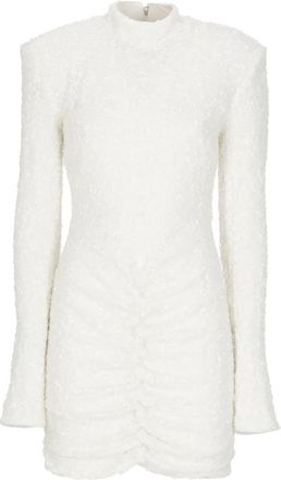 Rotate Rotate Birger Christensen, Femme, Robes, Blanc, Taille: 40 FR Short Robes