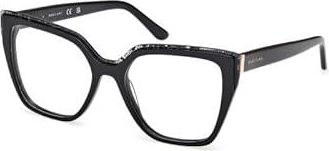Guess GM50042 Gafas, Shiny Black, 53-17-140 Mujer