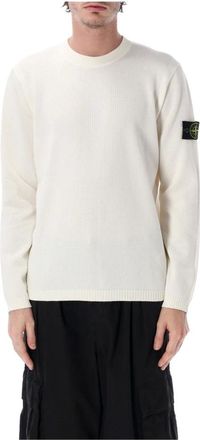 Stone Island Homme, Pulls, Beige, Taille: M V&ecirc;tements en maille pour hommes Pe26