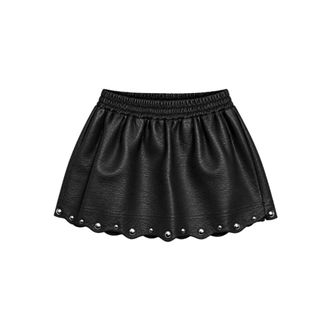 A Paper Kid Studded Mini Skirt - - Skirts - Damen - Schwarzk - L