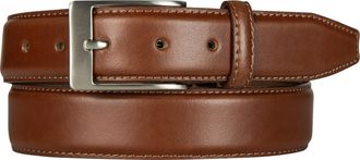 Lindenmann Herren Gürtel braun Glattleder