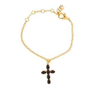 Dolce & Gabbana Armband mit Anh&auml;nger - - Accessories - Damen - Gelb - ONE SIZE