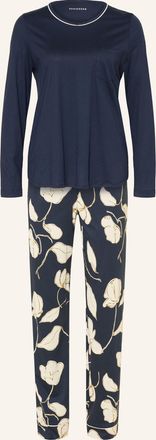 Schiesser Schlafanzug Comfort Nightwear blau