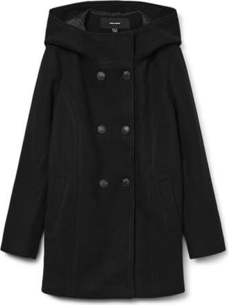 Vero Moda Vmfortune Veste Shila Ga Noos Femme Jacket, Schwarz, M