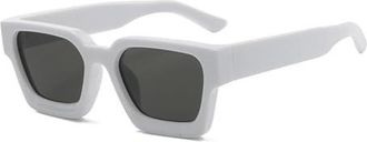 Generic Lunettes De Soleil Vacances For Femmes En Plein Air, For La Conduite, Le Sport(White)