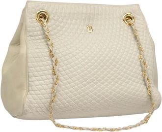 Bally Pre-owned Cuir sacs-ports-paule - Femme - Pre-owned - Gris - Taille: ONE Size