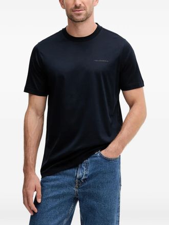 Karl Lagerfeld T-Shirt mit Logo - Blau