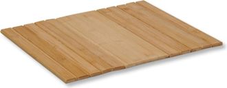 KESPER Sofa-Tablett, Material: FSC-zertifizierter Bambus - Armlehnen-Ablage, wasserabweisend, faltbar, Maße: 42 x 34 x 0,7 cm, Farbe: Braun - 58823