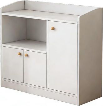 Generic Sideboard, in DREI Farben erh&auml;ltlich Multifunktionaler Schrank mit verl&auml;ngerter Arbeitsplatte Gro&szlig;z&uuml;giger Stauraum in Mehreren Ebenen Passt zu verschi