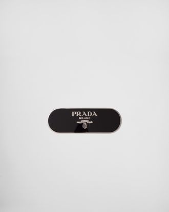 Prada Haarspange aus Metall
