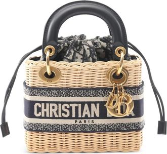 Dior Lady Dior Beuteltasche - Nude