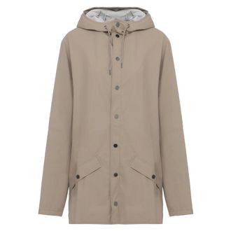 Rains Damen, Jacken, Beige, SGr&ouml;&szlig;e