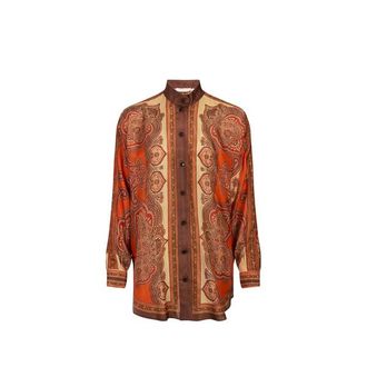 Zimmermann Chemise Mahon &agrave; imprim&eacute; cachemire en soie