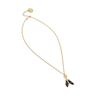 Patrizia Pepe Collier Precious Fly - Femme - Accessoires - Noir - Taille: ONE Size