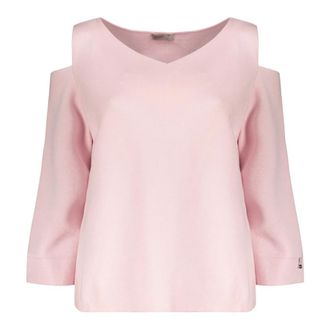 Herno Pullover mit weitem Ausschnitt - - Knitwear - Damen - Rosa - M