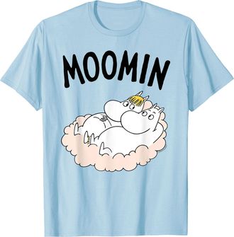 Moomin Moomintroll Snorkmaiden auf einer Wolke T-Shirt