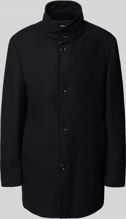 Strellson Regular Fit Wollmantel mit Stehkragen Modell FINCHLEY