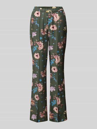 Oui Hose aus Viskose mit elastischem Bund