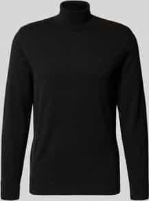 Tom Tailor Regular Fit Rollkragenpullover aus reiner Baumwolle