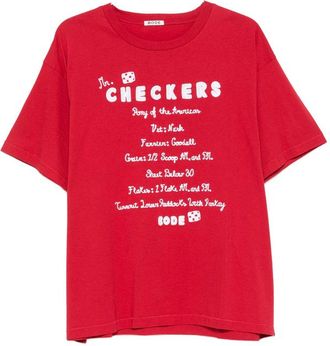 Bode Feed Graphic-print T-shirt