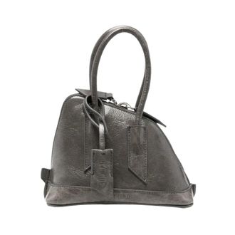 The Attico Kuppelf&ouml;rmige Mini-Handtasche - - Bags - Damen - Grau - ONE SIZE