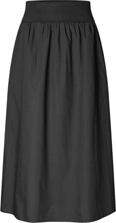 Sams&oslash;e & Sams&oslash;e Femme, Jupes, Noir, Taille: 36 FR Midi Skirts