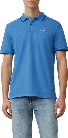 s.Oliver Poloshirt aus Piqu&eacute; mit Stickerei und Ford-Artwork