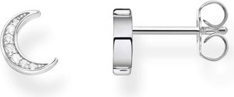 Thomas Sabo Thomas Sabo Damen Ohrringe Ohrstecker Mond 925 Sterling Silber H2082-051-14