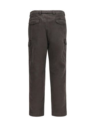 Brunello Cucinelli Cotton Trousers - Brown