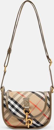 Burberry Schultertasche Clip Messenger Medium mit Leder