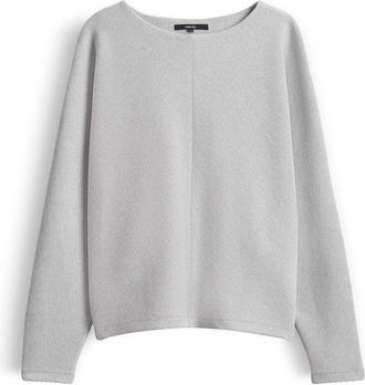 someday Langarmshirt Kerika aus weichem Jersey Leicht verk&uuml;rzte, schmal zulaufende Form mit feiner Rippstruktur