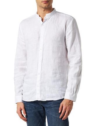 HUGO BOSS Herren Elvory Shirt, Open White199, XXL