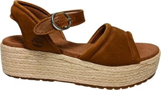 Timberland Femme, Chaussures, Brun, Taille: 37 1/2 EU sandali Camoscio