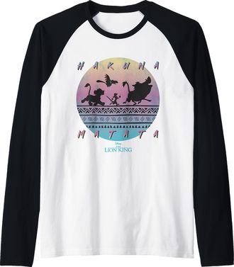 Disney Der König der Löwen Hakuna Matata 90er Raglan