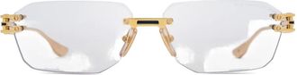 Dita Eyewear geometric-frame sunglasses - Gold
