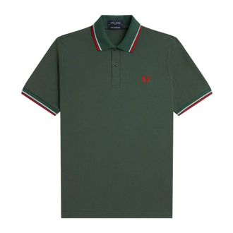 Fred Perry Homme, Tops, Vert, Taille: 2XS M12 Polo
