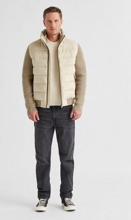 Milestone Strickjacke MSDean Herren Cardigan Strick klassisch, sportlich lockere Passform