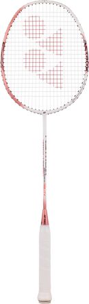 Yonex Badmintonschläger Astrox 01 Ability - Perfekt für Einsteiger & Hobbyspieler - White/Pink