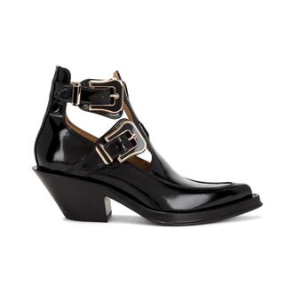Gabriela Hearst Schwarze Stiefel mit Doppel-Schnalle - - Shoes - Damen - Schwarzk - 38 EU