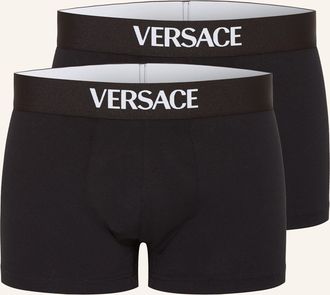 Versace 2er-Pack Boxershorts schwarz