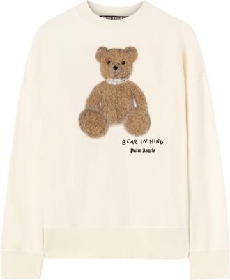 Palm Angels Bear in Mind Sweatshirt - Nude