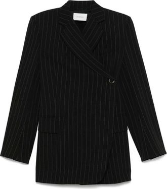 Sportmax Femme, Vestes, Noir, Taille: 36 FR Blazer Drops