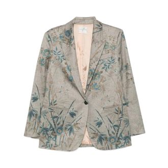 Forte_Forte Mein Jackett - - Jackets - Damen - Gr&uuml;n - S