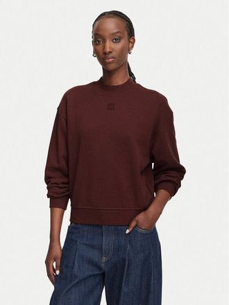 HUGO BOSS Sweatshirt Daxandria 50527463 Braun Regular Fit