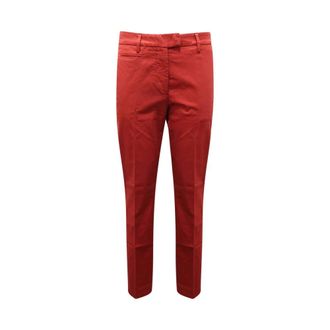 Dondup Perfekte Wo Hose - - Trousers - Damen - Rot - W32