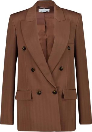 Stella McCartney Femme, Vestes, Brun, Taille: 32 FR Blazers
