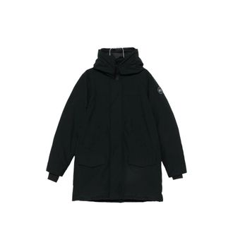 Canada Goose Langford Hooded Logo-patch Coat